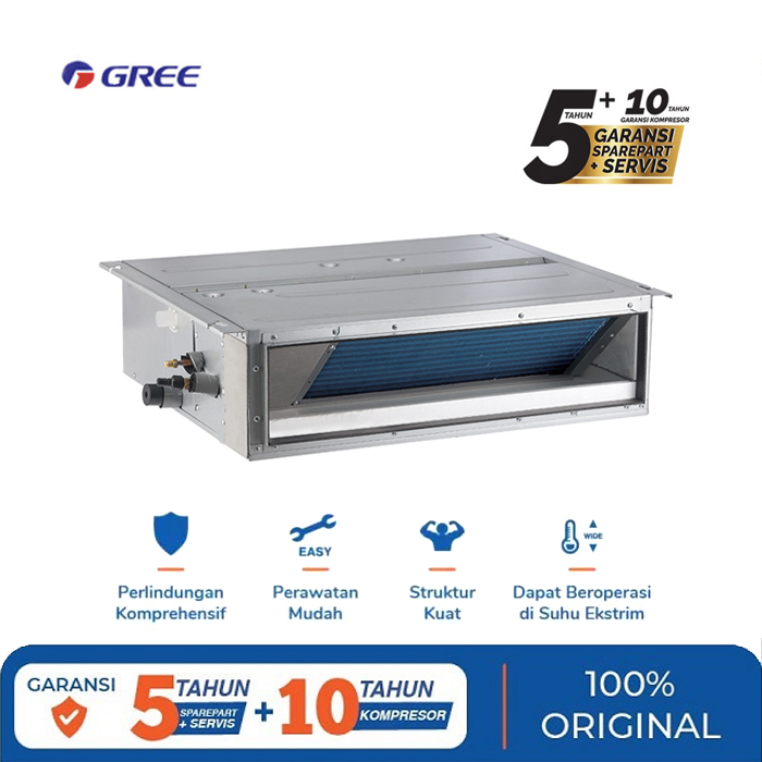 Gree AC Ceiling Ducted Standard 1 1/2 PK - GU35PS/A-K
