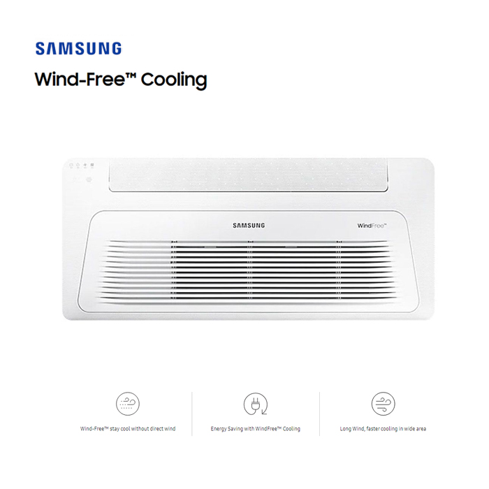 Samsung AC Cassette Inverter 1 Way Wind-Free 1 1/2 PK - AC035TN1DKC/EA