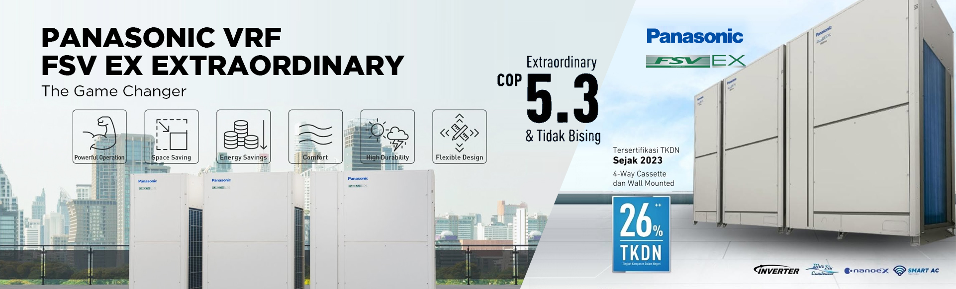 Panasonic AC VRF FSV EX SERIES